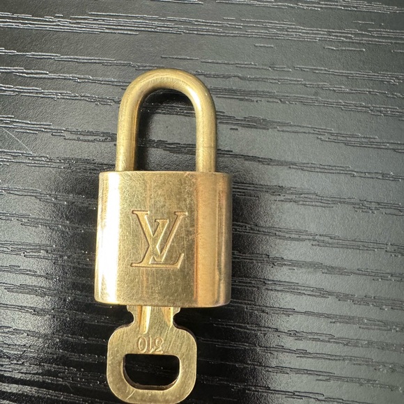 Louis Vuitton | Accessories | Lv Lock And Key 3 Authentic Preowned ...